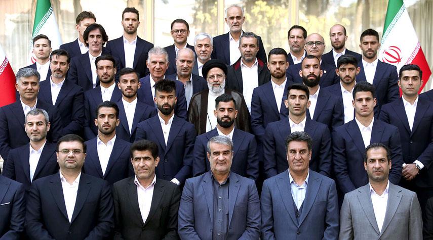 رئيس الجمهورية جهود المنتخب تؤدي الى تقوية التلاحم الوطني